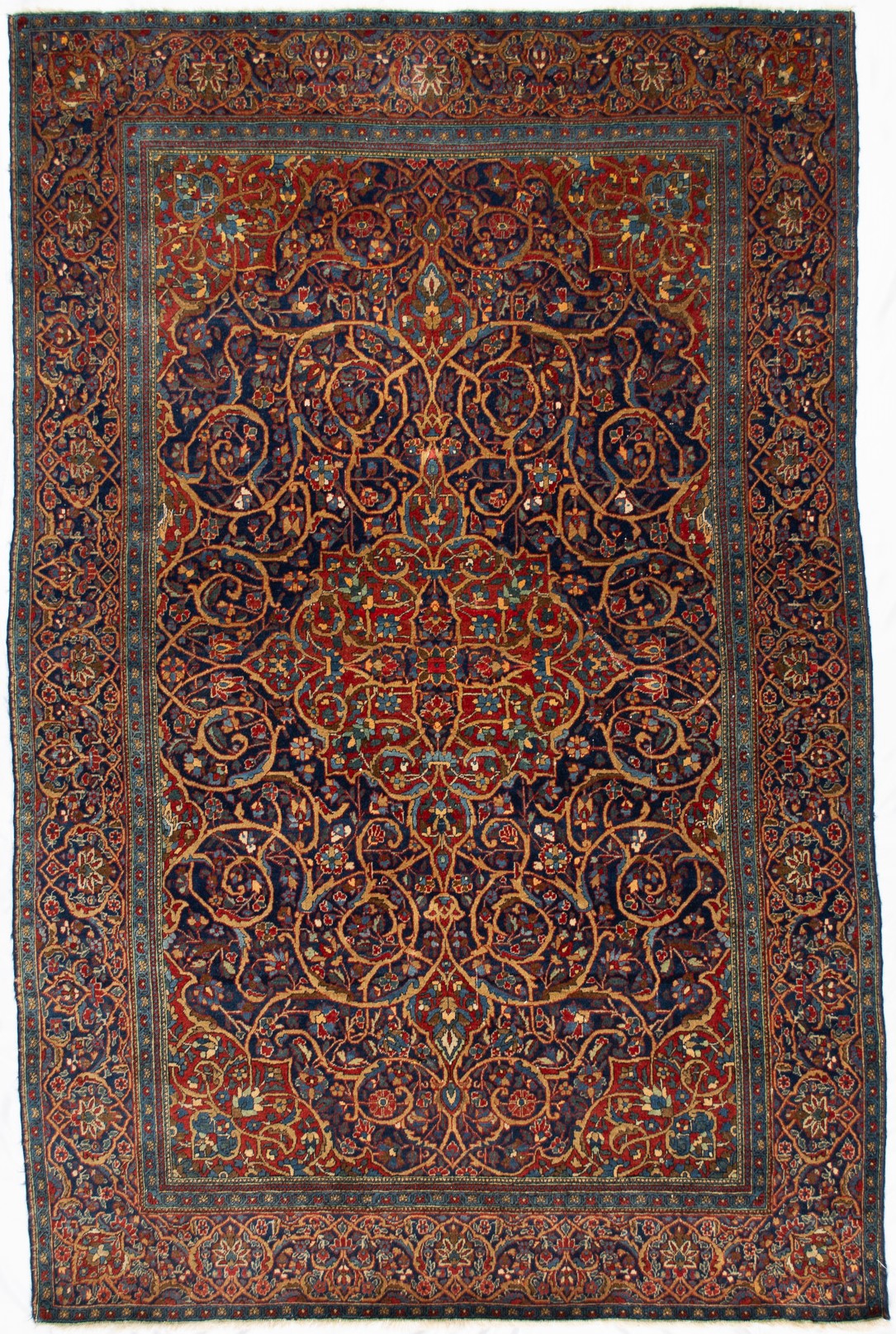 Persian Kashan 4’2X6’6″ - FAZLI'S RUGS